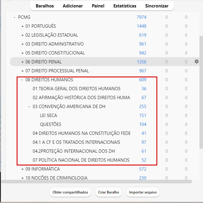 pcmg – Flashcards Policiais